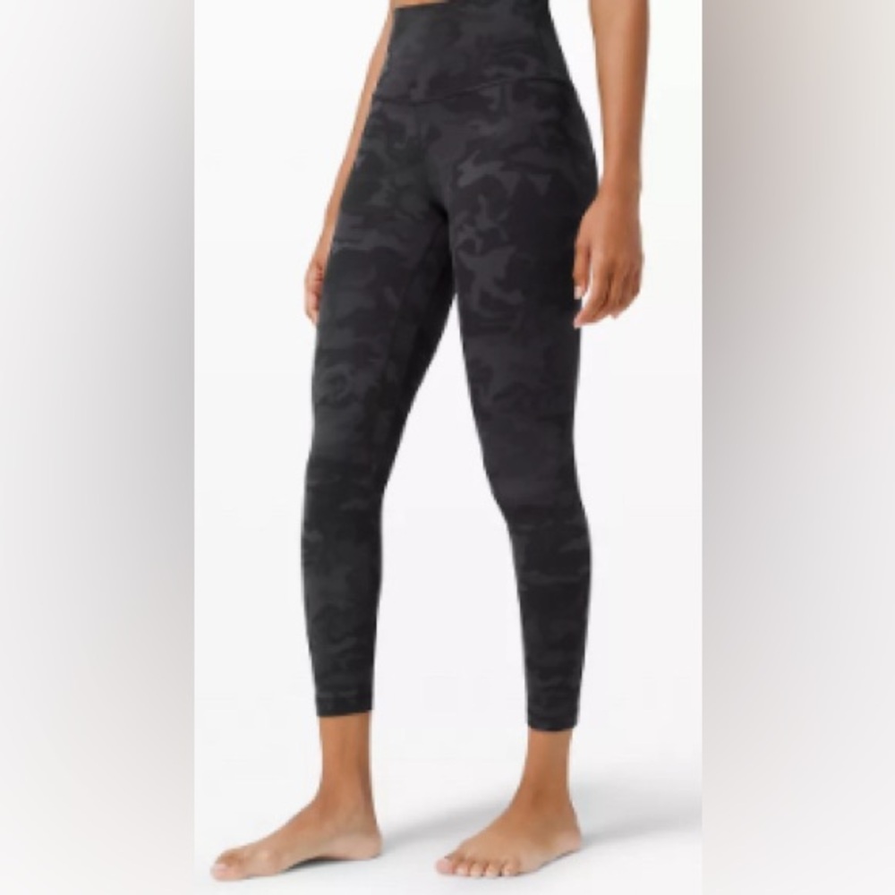 Lululemon Align Camo Leggings Color Incognito Camo Gem